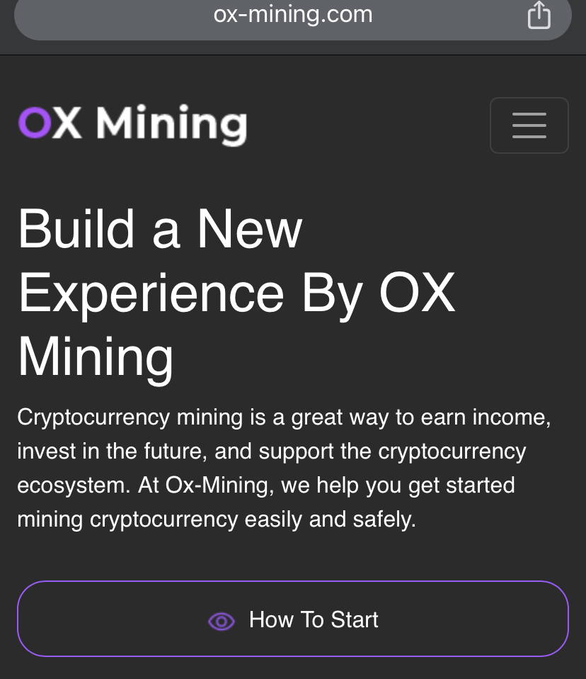 Reviewing Ox-mining.com: Legitimate or Scam?Discover the truth