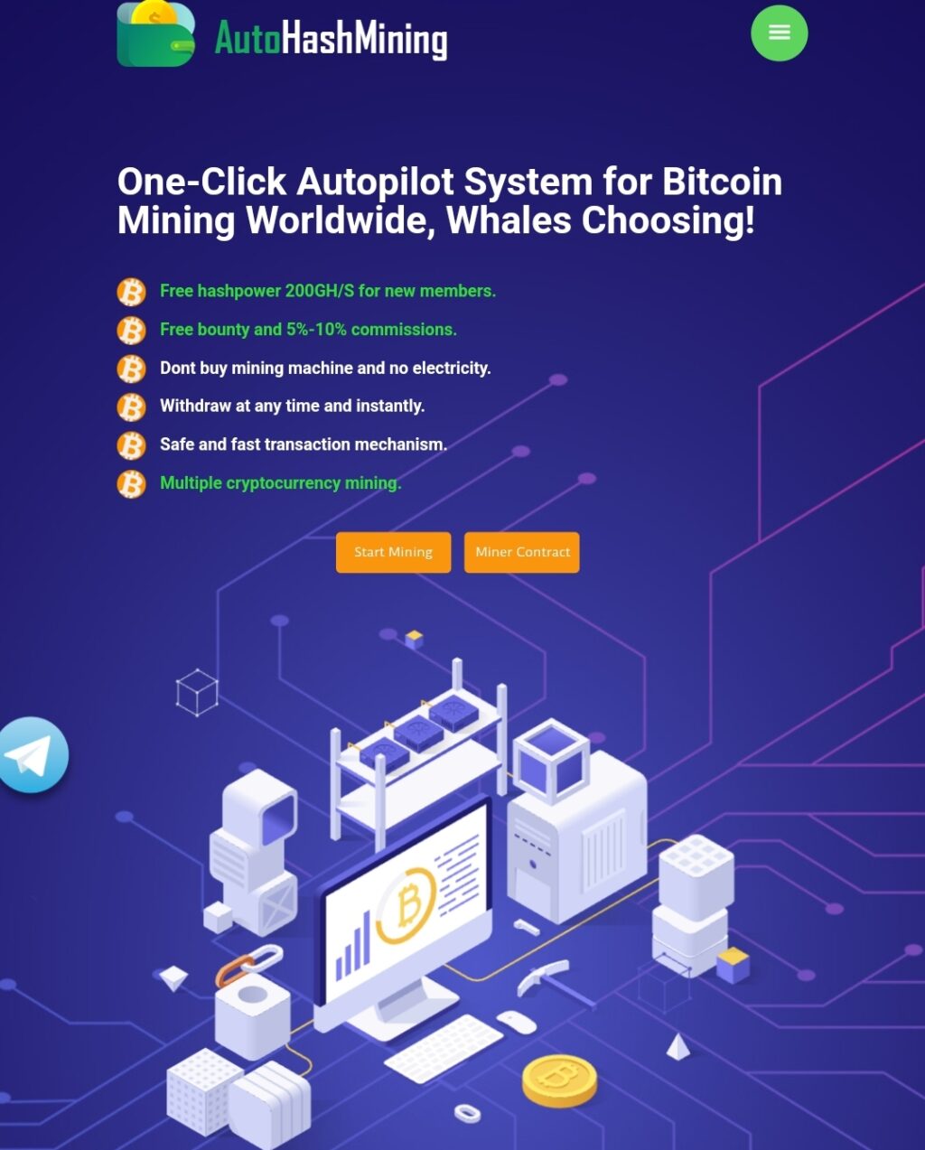Autohashmining.com Review: Is autohashmining legit or a scam,