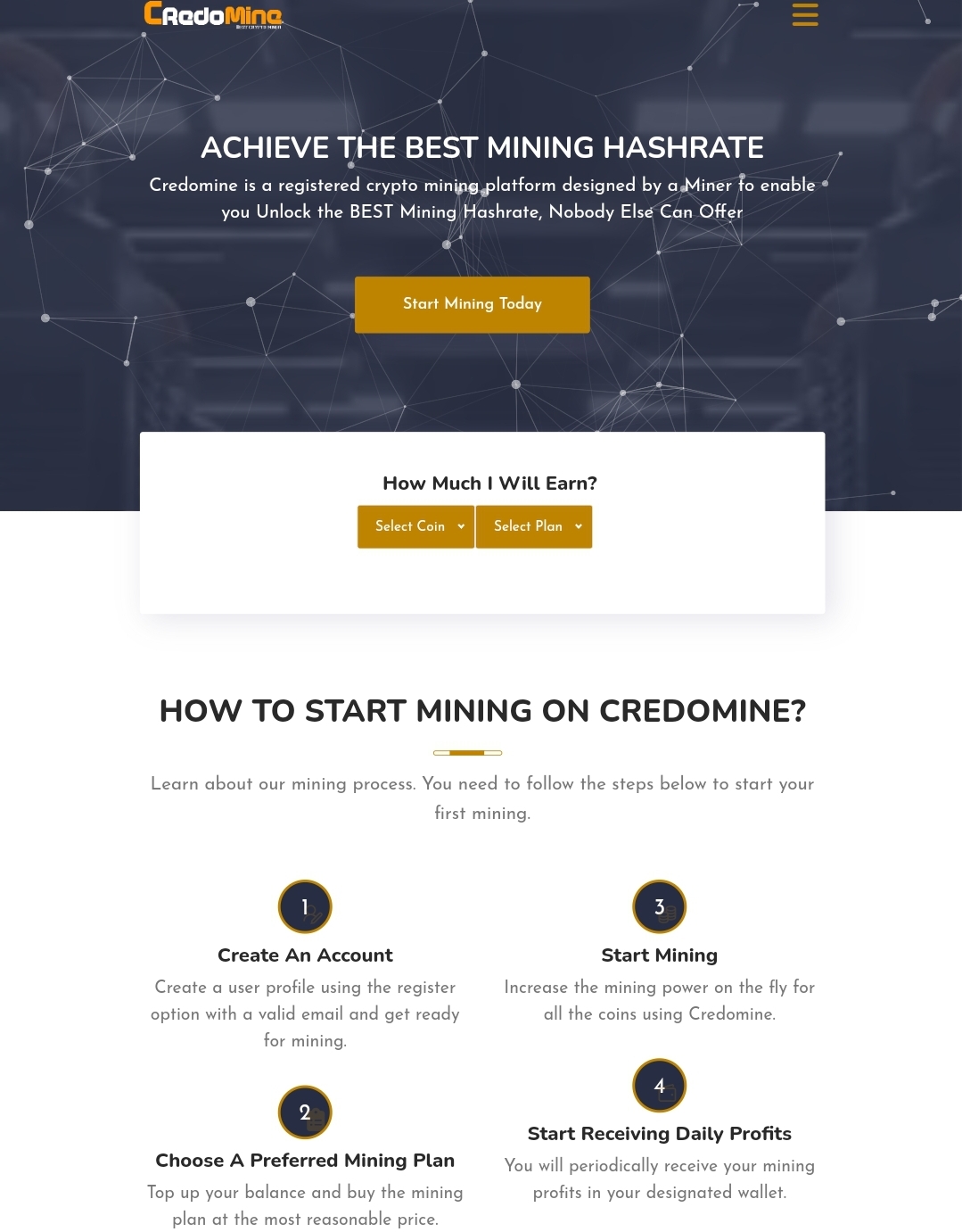 Credomine.com Review: Is credomine legit or a scam? The aim of